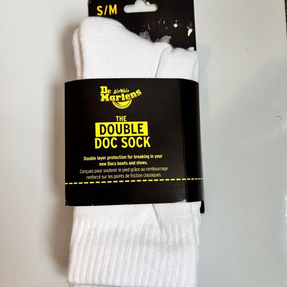 Dr. Martens | Underwear & Socks | Dr Martens Double Doc Sock White Crew ...
